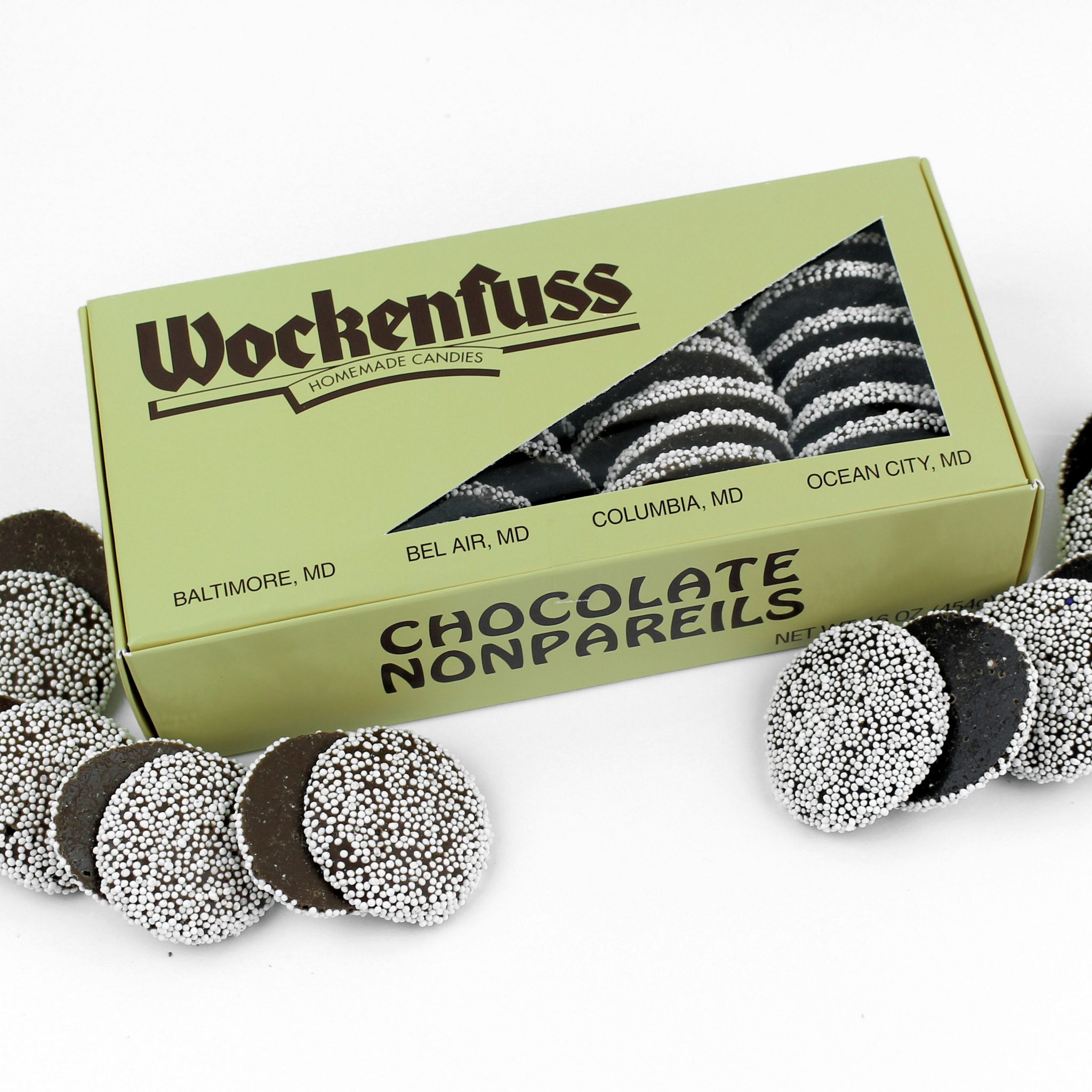 Nonpareils, 1 lb. Box - Wockenfuss Candies